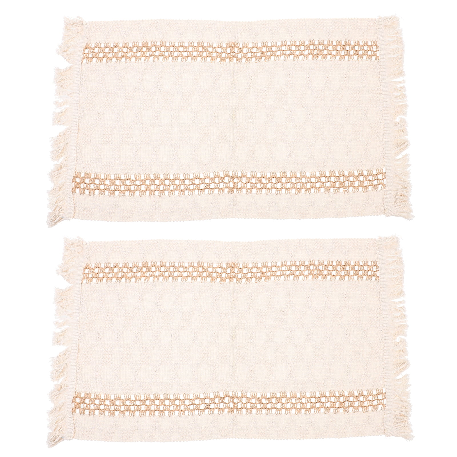 Frcolor Table Mat Placemats Placemat Mats Macrame Place Crochet ...