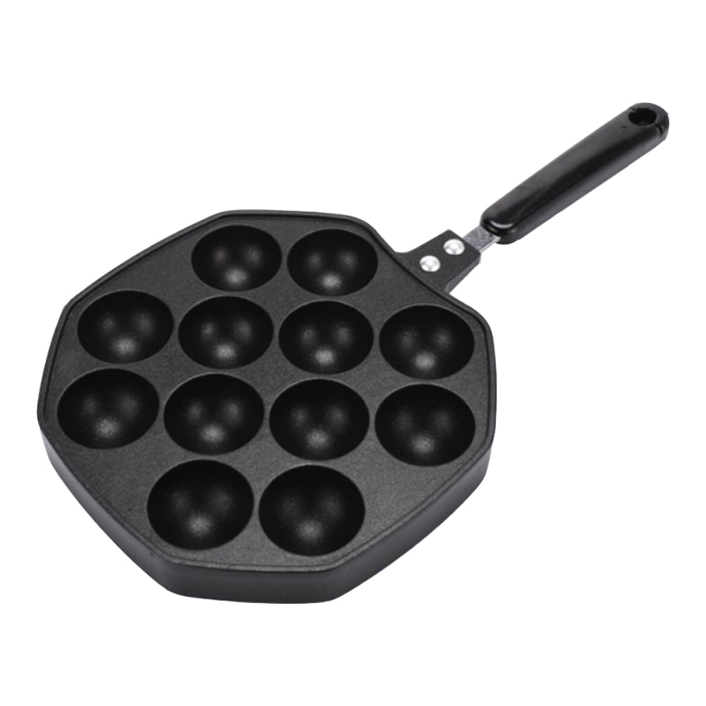 1pc Octopus Balls Mold Non Stick Baking Tray Cooking Tray Black ...