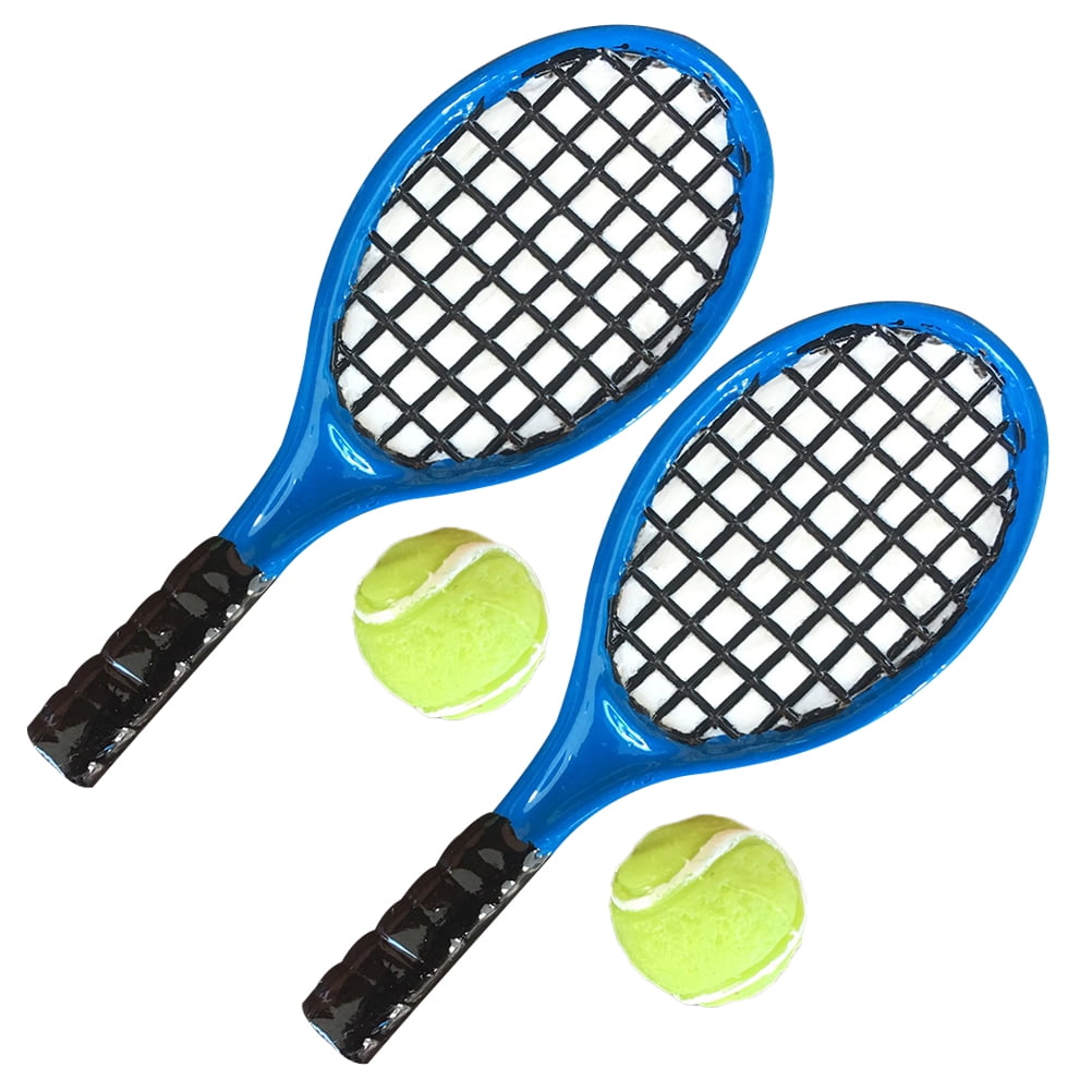 Frcolor Tennis Rackettoy Toy Set Bedroom Scenedecorative Kids Racquet ...