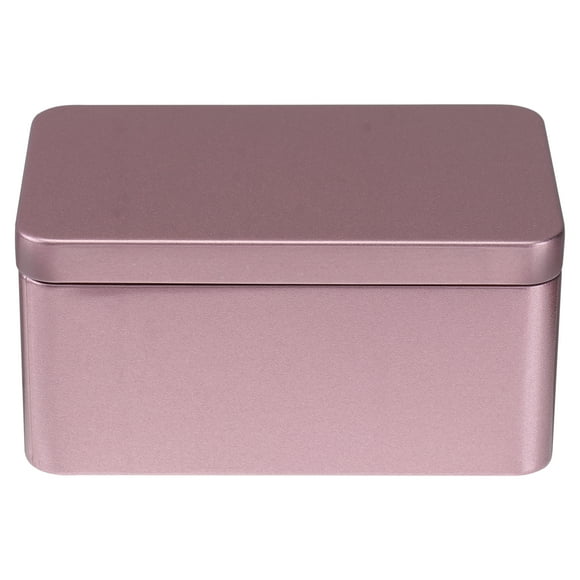 Metal Tin Container With Lid
