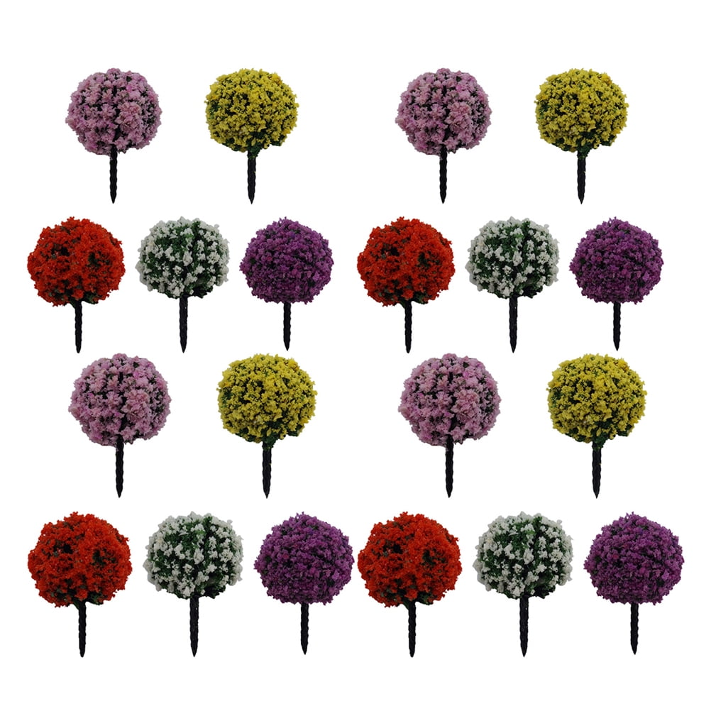 Frcolor Trees Model Flower Scale Landscape Mini Plants Architecture ...
