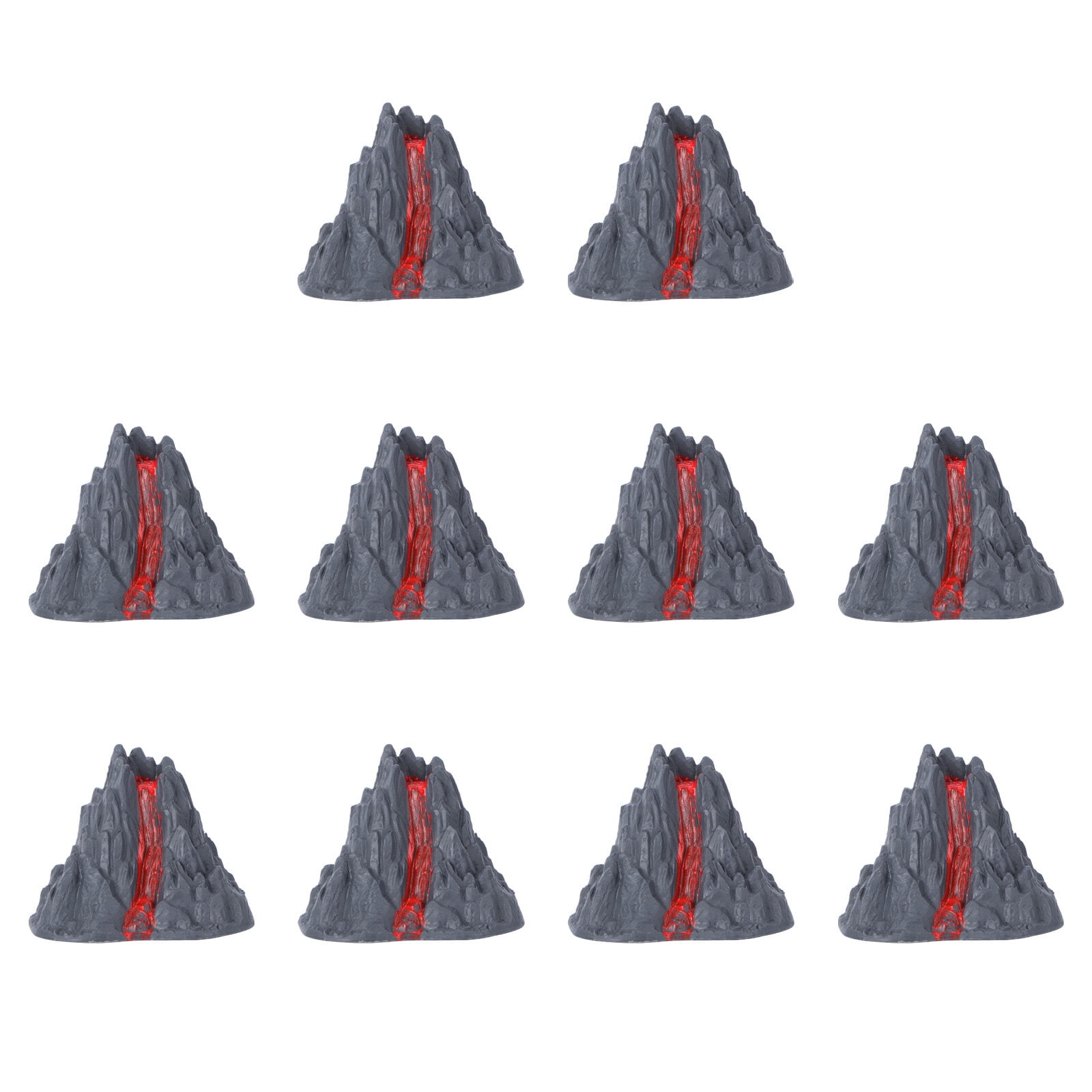 WASHWEPE Team Volcano Realistic Volcano Shape Plastic Volcano Model ...