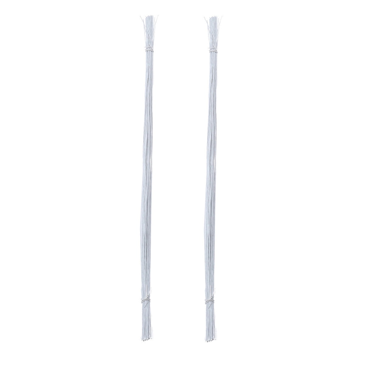 Frcolor Wire Floral Flower Stems Stem Florist Craft White Arrangement ...