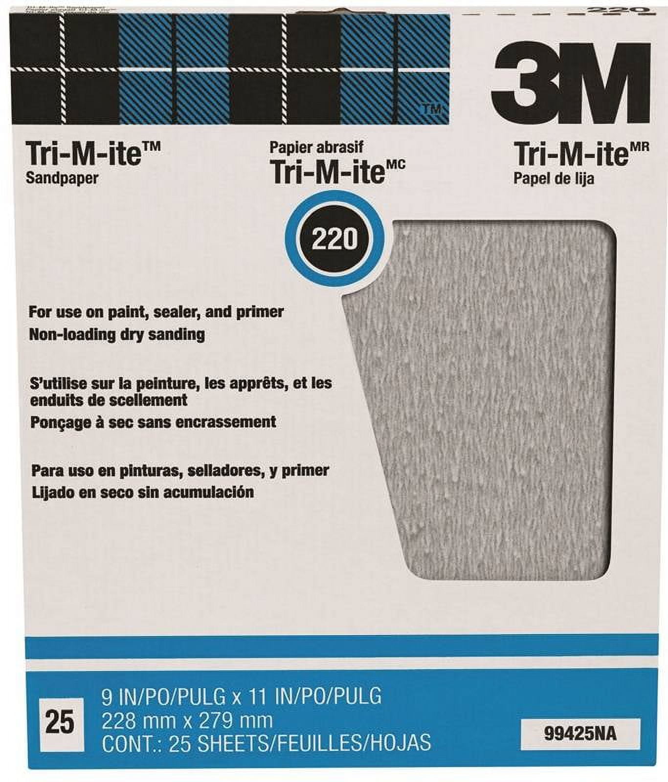 Fre-Cut Open Coat Sandpaper,No 99425NA, 3m - Walmart.com