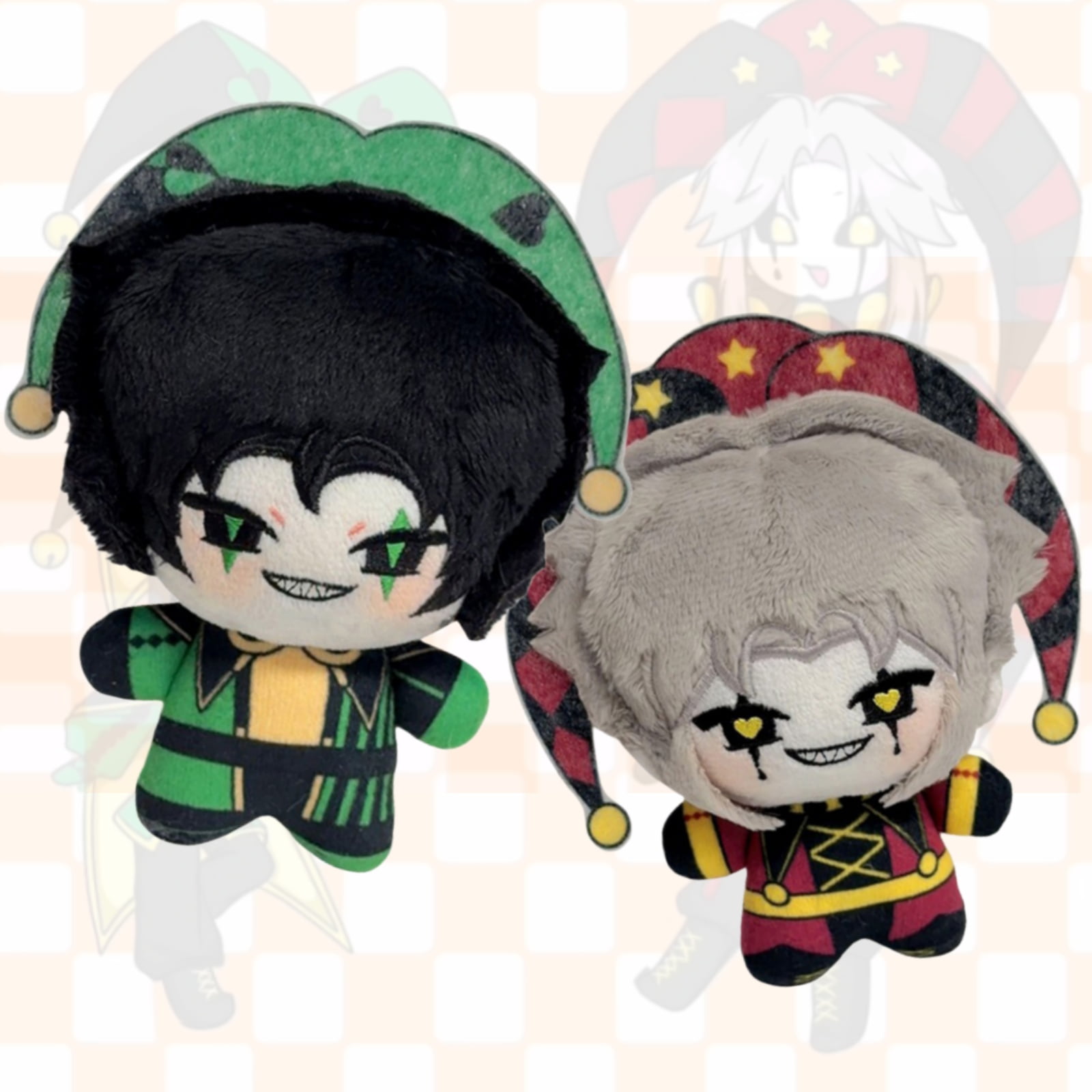 The Freak Circus Plush Toys, 3.94'' Circus-Style Pierrot Doll, Cute ...