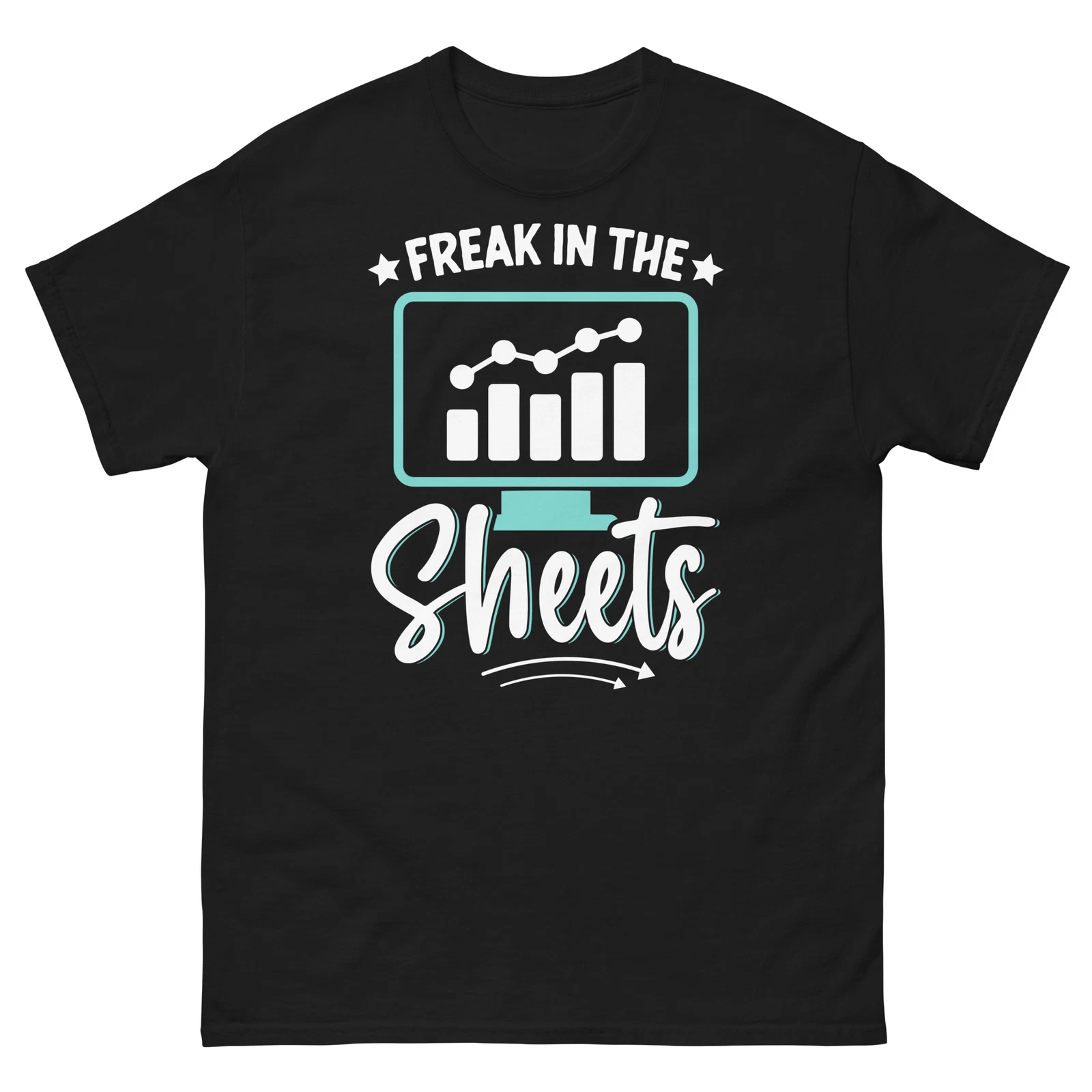 Freak In The Sheets Spreadsheet Formulas Data Analysis Men'S Vintage ...