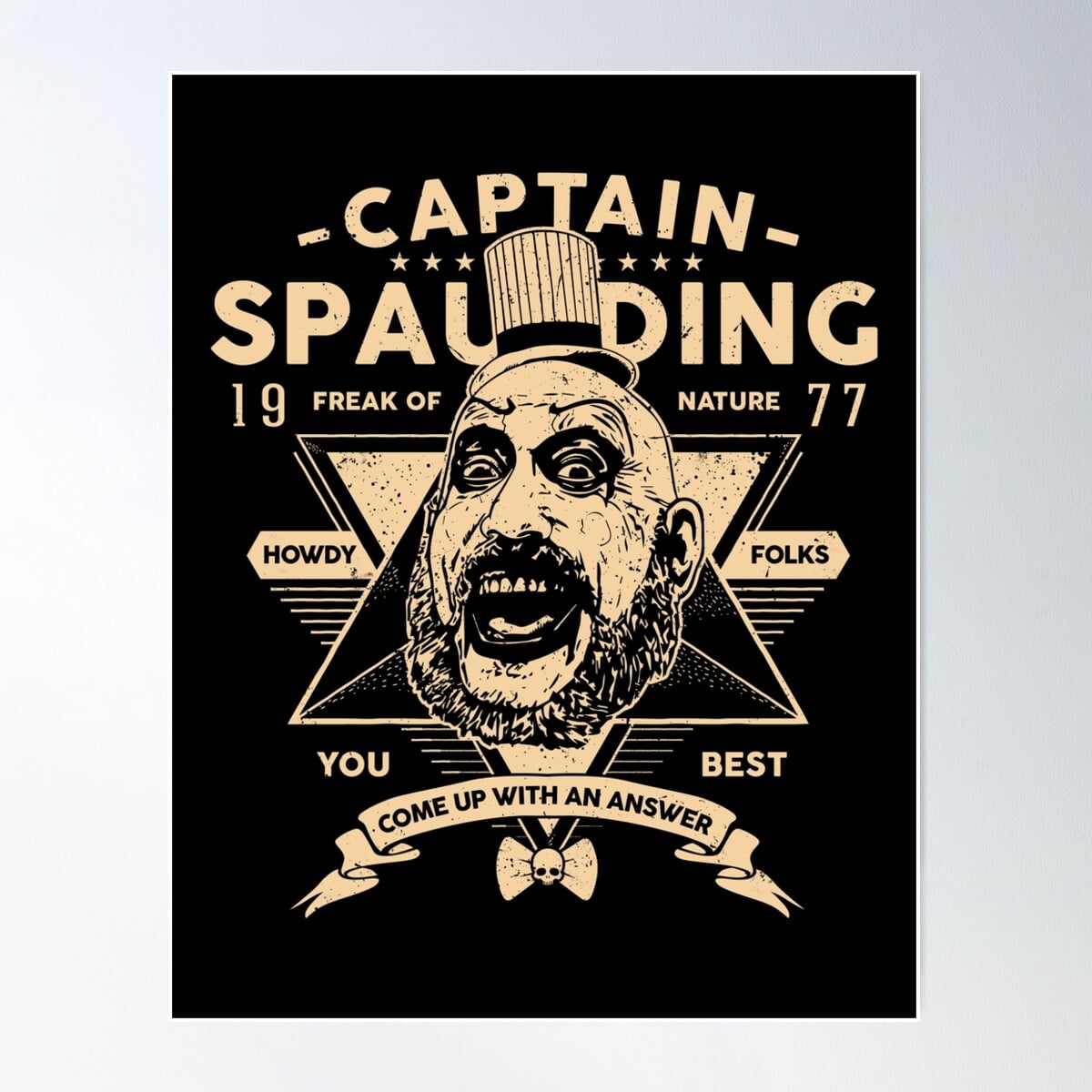 Freak Of Nature Poster Wall Art, Modern Wall Decor For Living Room ...