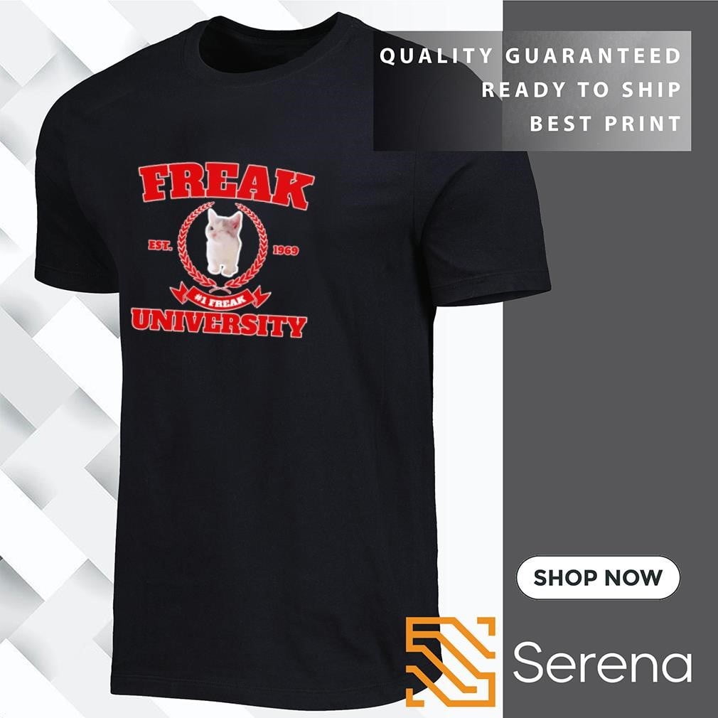 Freak University #1 Freak Cat Est 1969 Shirt - Walmart.com