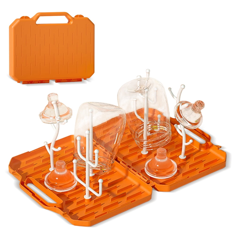 Freaki Baby Bottle Drying Rack, Travel Bottle Drying Rack Foldable ...
