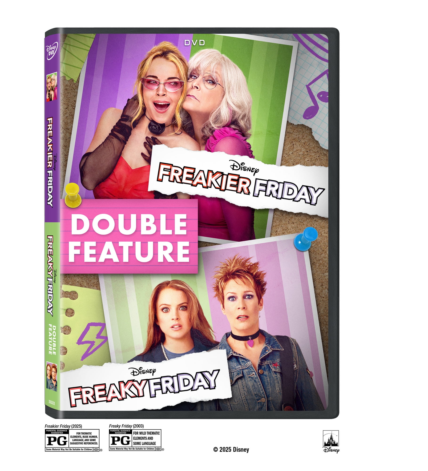 Freaky Friday (2003) / Freakier Friday (2025) Multi-Feature (2 Disc ...