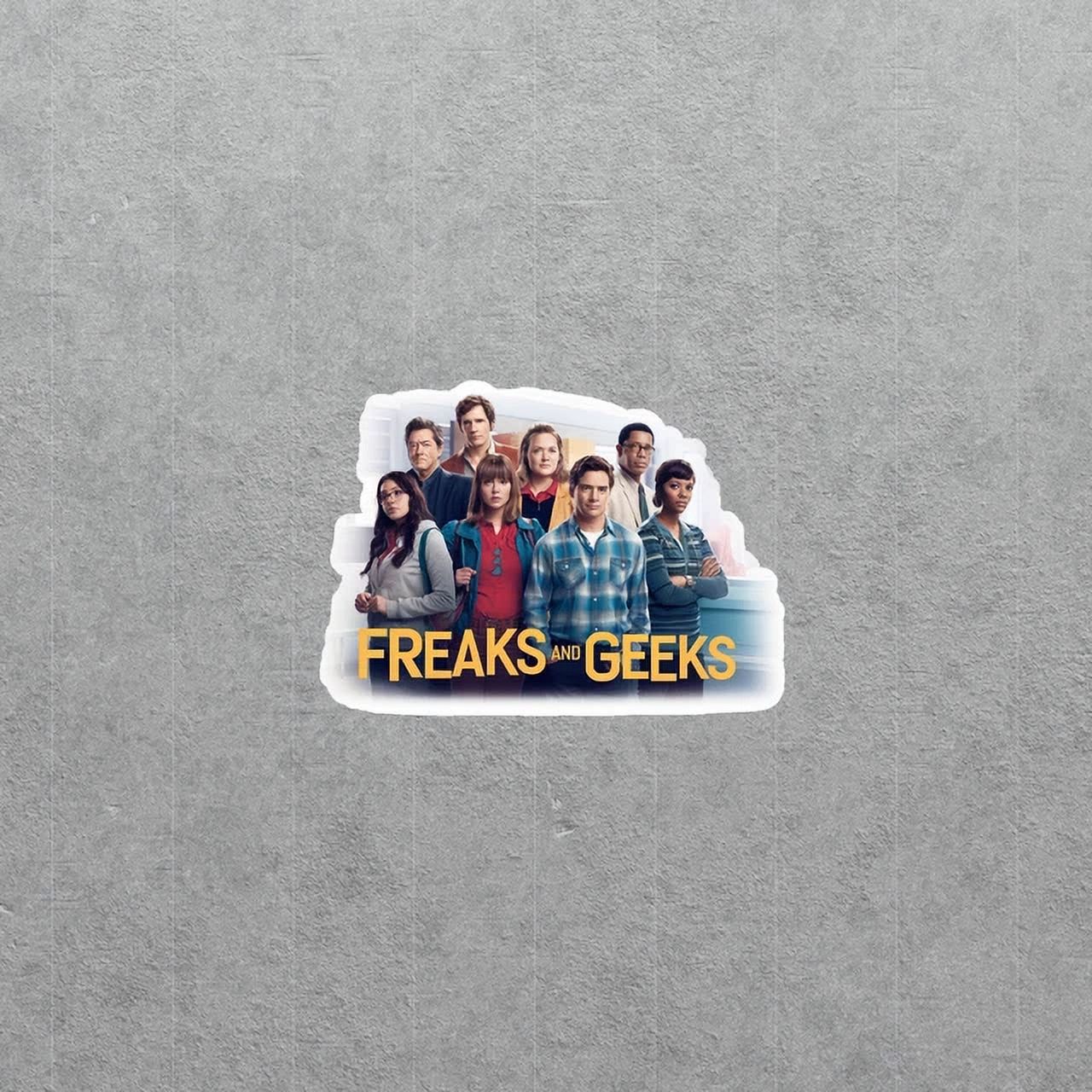 Freaks And Geeks Tv Show Sticker - Nostalgic 90S Teen Comedy Dramaphone ...