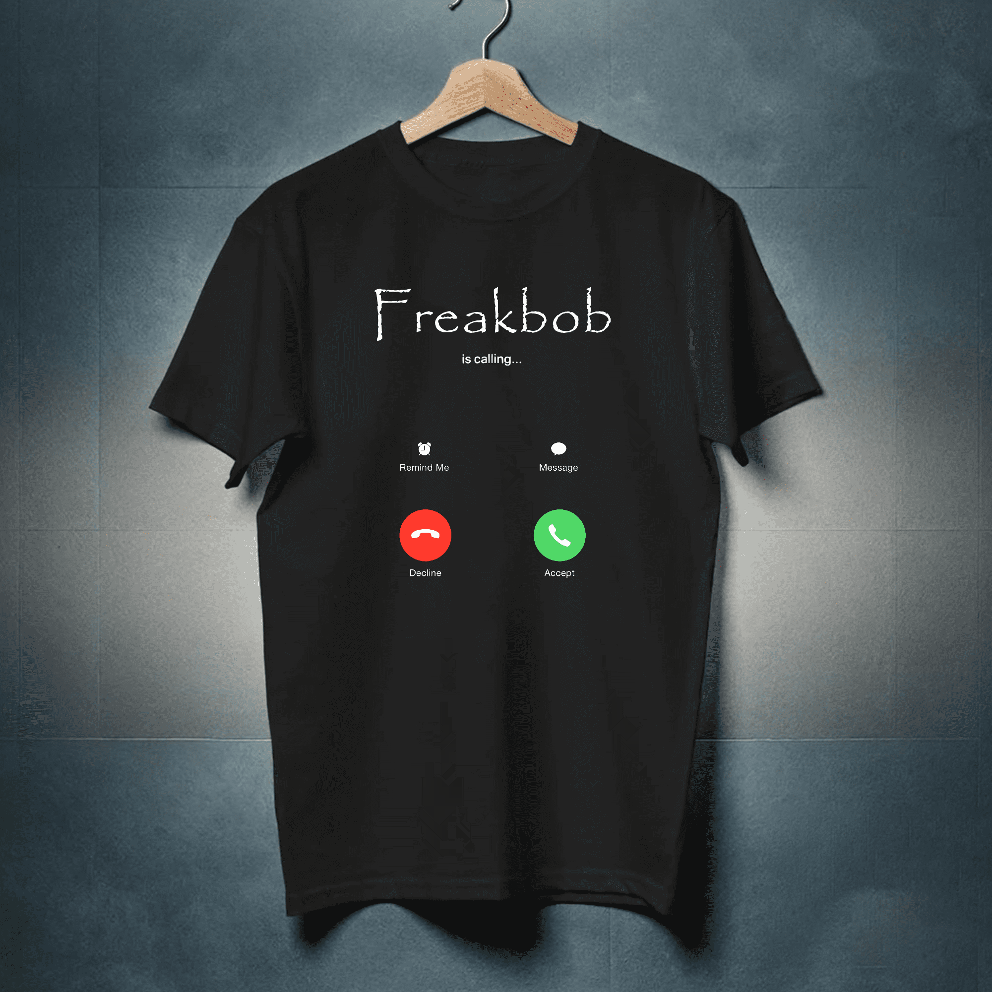 Freaky Bob Meme Freakabob Is Calling Funny Humor Art Graphic Tee Shirt ...