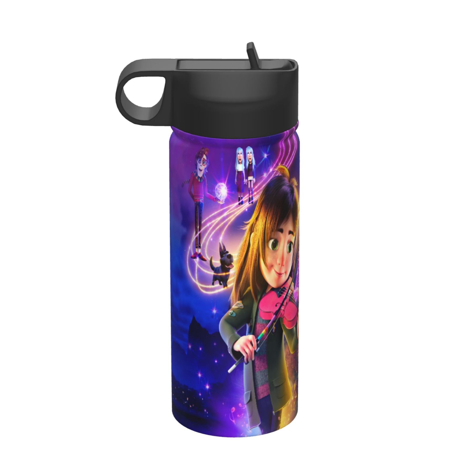 My Freaky Family Kids Insulated Water Bottle With Straw - 18 Oz ...