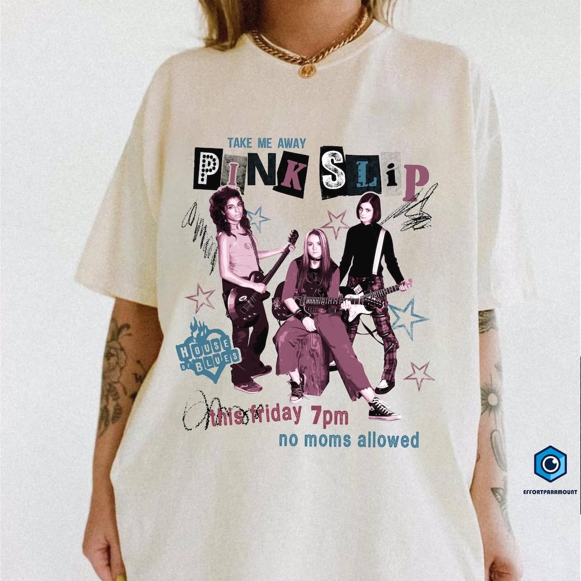 Freaky Friday Pink Slip Tshirt, Freakier Friday Movie Inspired, Freaky ...