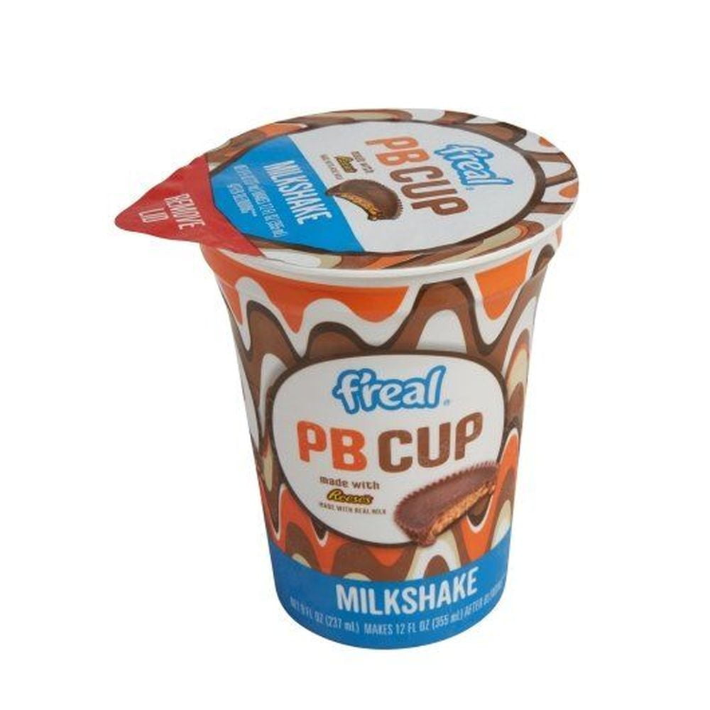Freal Peanut Butter Cup with Reeses Milkshake, 8 Fluid Ounce -- 12 per case - Walmart.com
