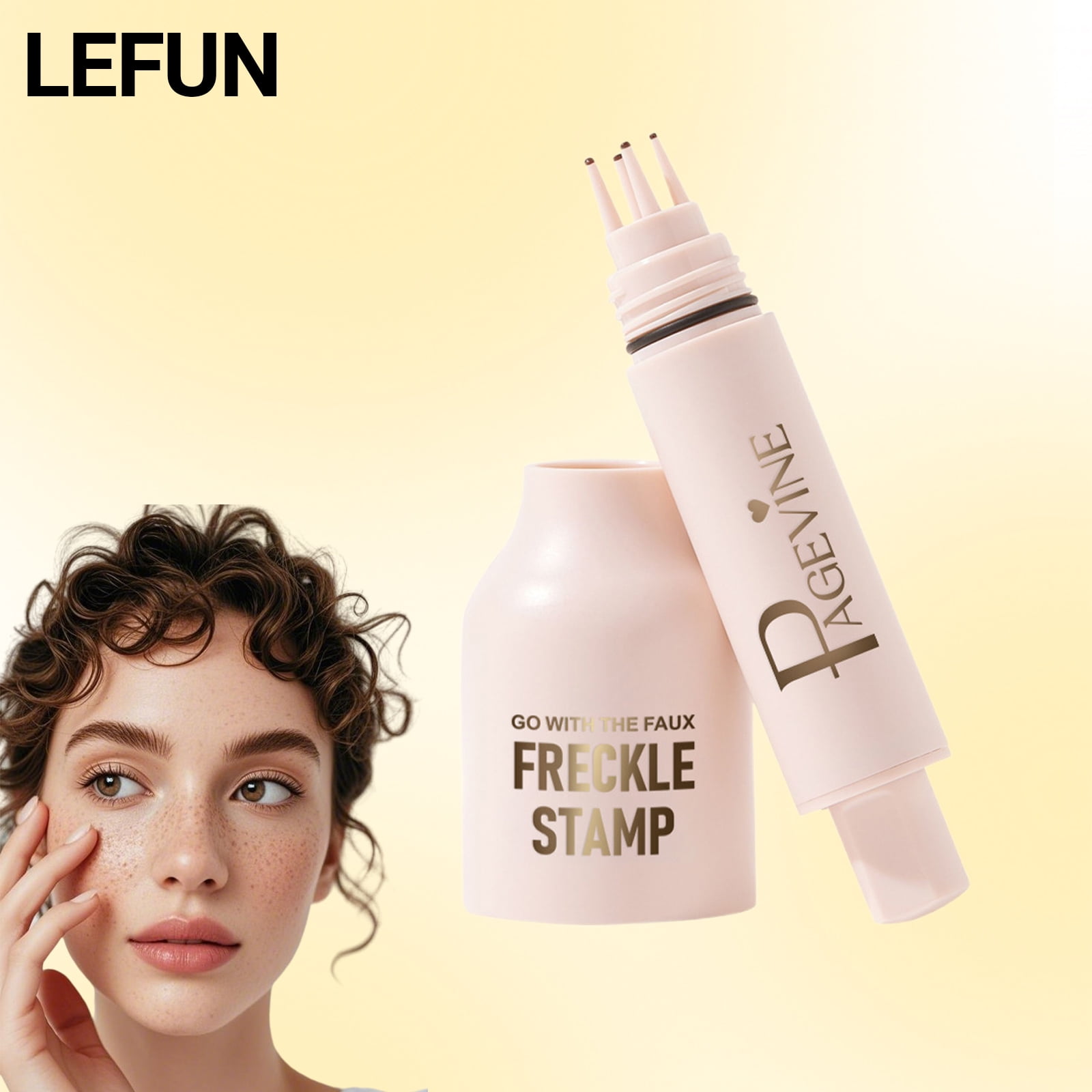 Freckle Stamp Pen, Upgrade Faux Freckle Stamp Pen, Fake Freckles Stain ...