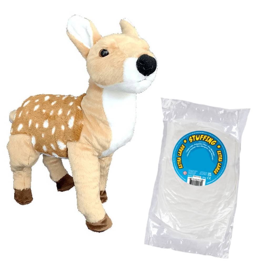 Plush Gear Freckles The Fawn 16" DIY Plush Toy Kit with Soft Fiber ...