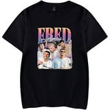 Fred Again Logo Merch T-Shirt Women/Men Summer Cosplay Tshirt ...