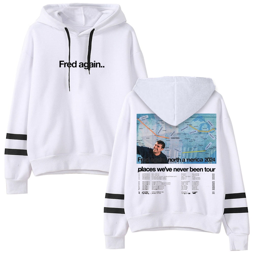 Fred Again Places We Ve Never Been Tour Merch Pocketless Parallel Bars