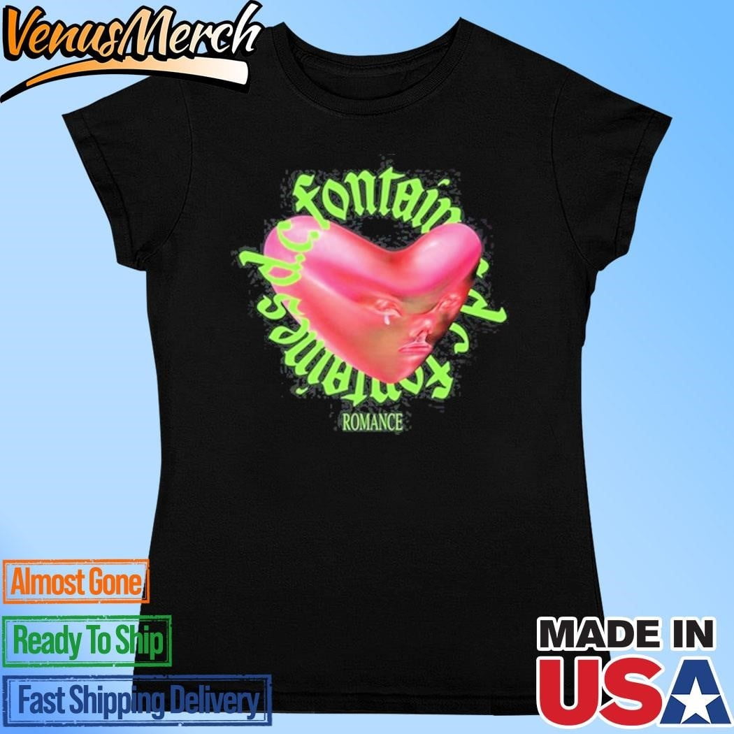 Fred Again X Fontaines Dc Romance Black Shirt - Walmart.com