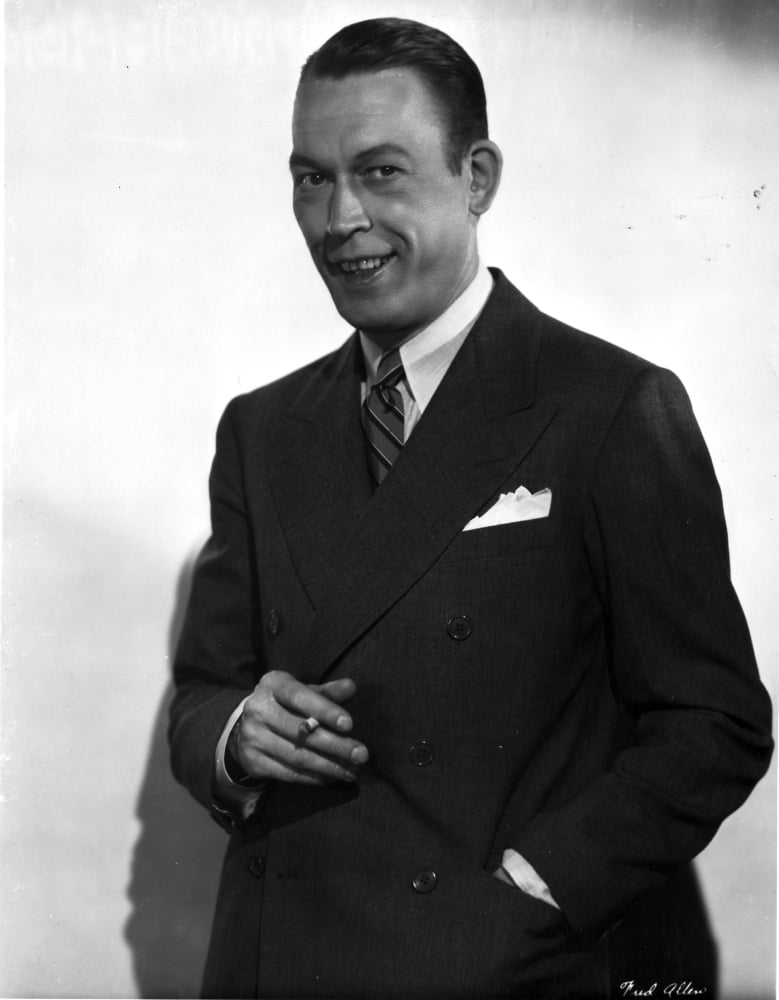 Fred Allen in wearing Black Suit With Cigarette Photo Print (24 x 30 ...