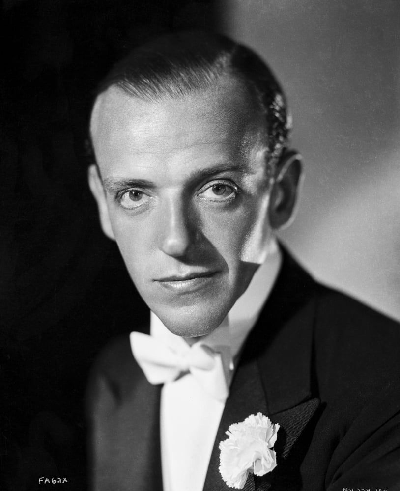 Fred Astaire Smirking in White Bow Tie Photo Print (24 x 30) - Walmart.com