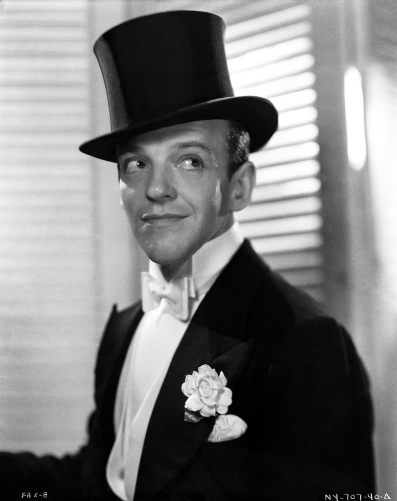 Fred Astaire smiling in Top Hat and White Tie Photo Print (24 x 30 ...