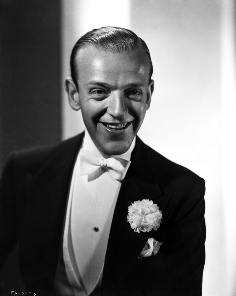 Fred Astaire smiling in Tuxedo and White Bow Tie Photo Print (8 x 10 ...