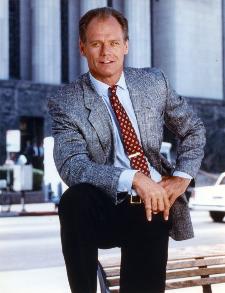 Fred Dryer Posed in Formal Suit Photo Print (24 x 30) - Walmart.com