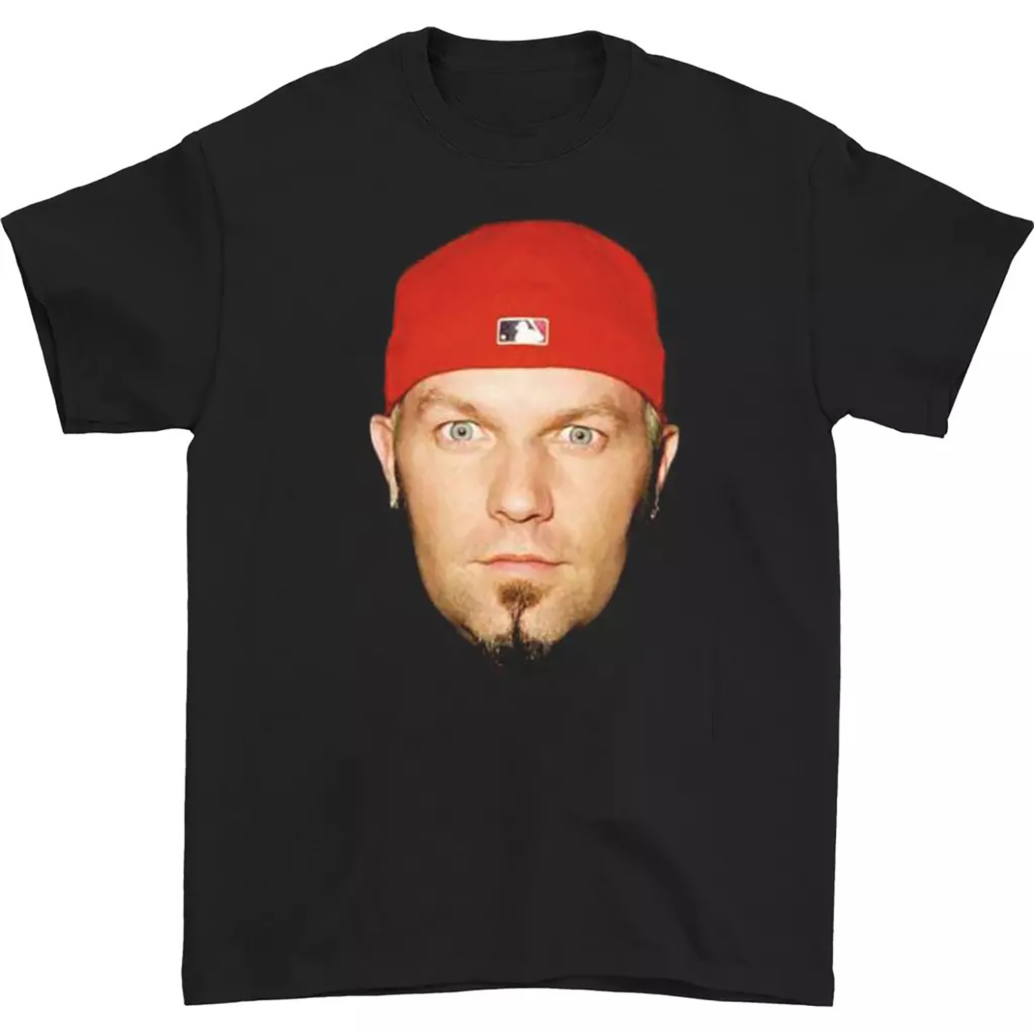 Fred Durst Limp Bizkit head T-shirt Black Unisex - Walmart.com
