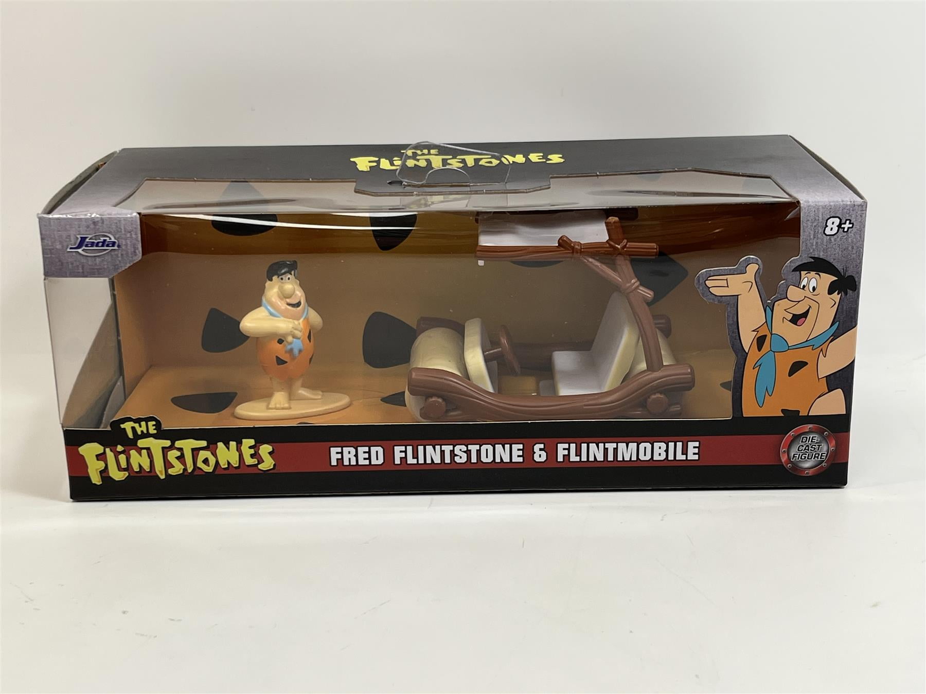 Fred Flintstone Figure and Flintmobile 8cm Jada 3002 253253002 ...