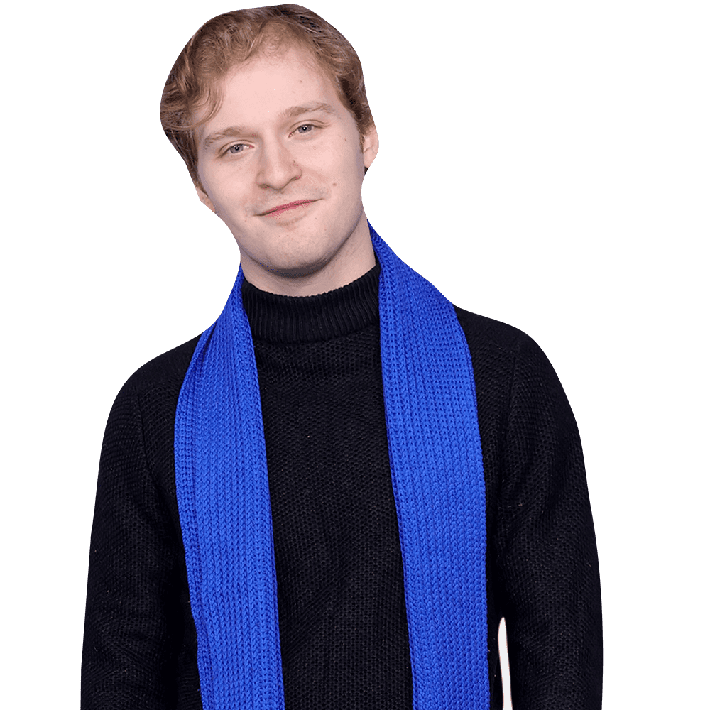 Fred Hechinger (Scarf) Half Body Buddy Cutout - Walmart.com