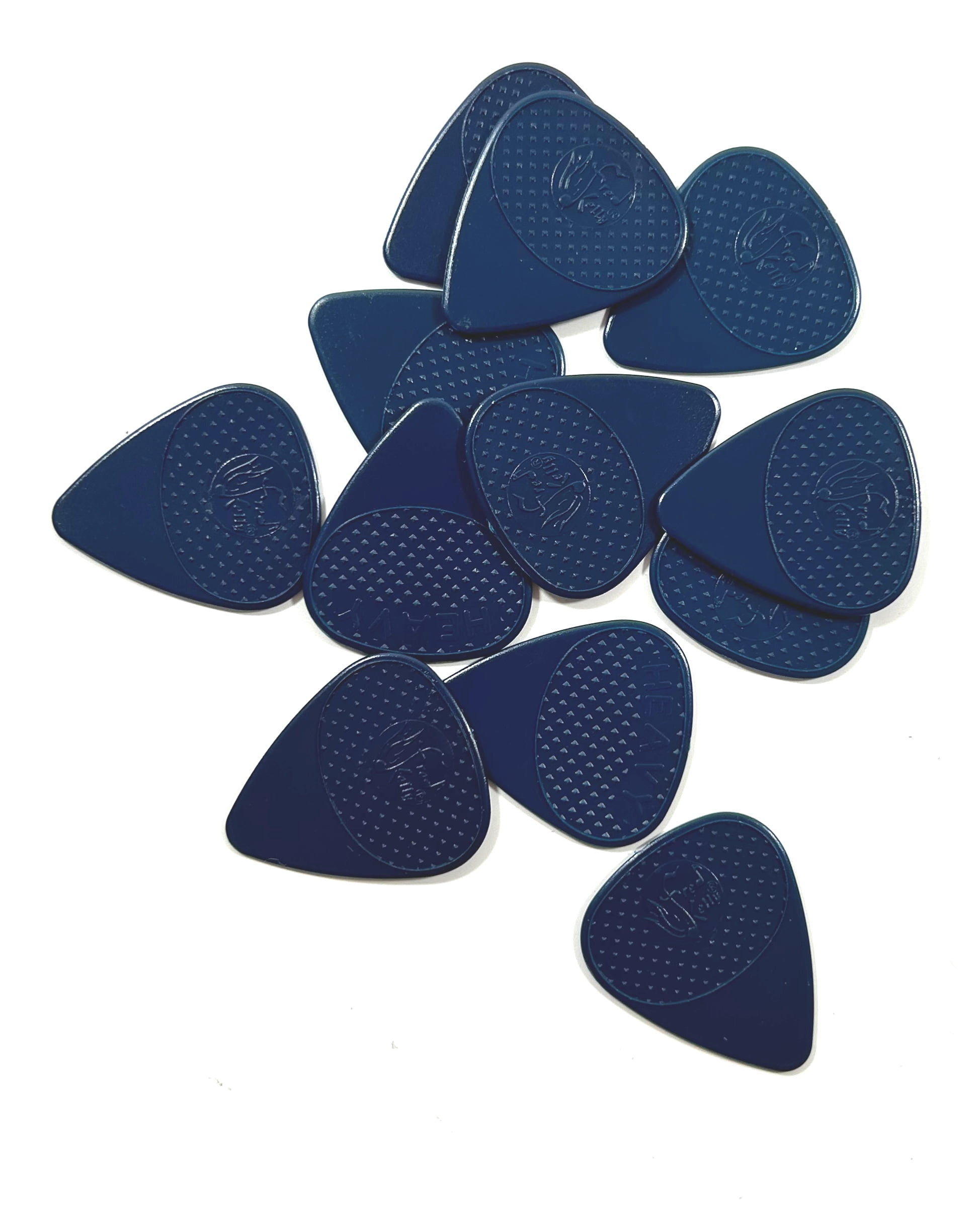 Fred Kelly Picks Guitar Picks Flats 12 Picks Delrin Grip Heavy .90mm ...