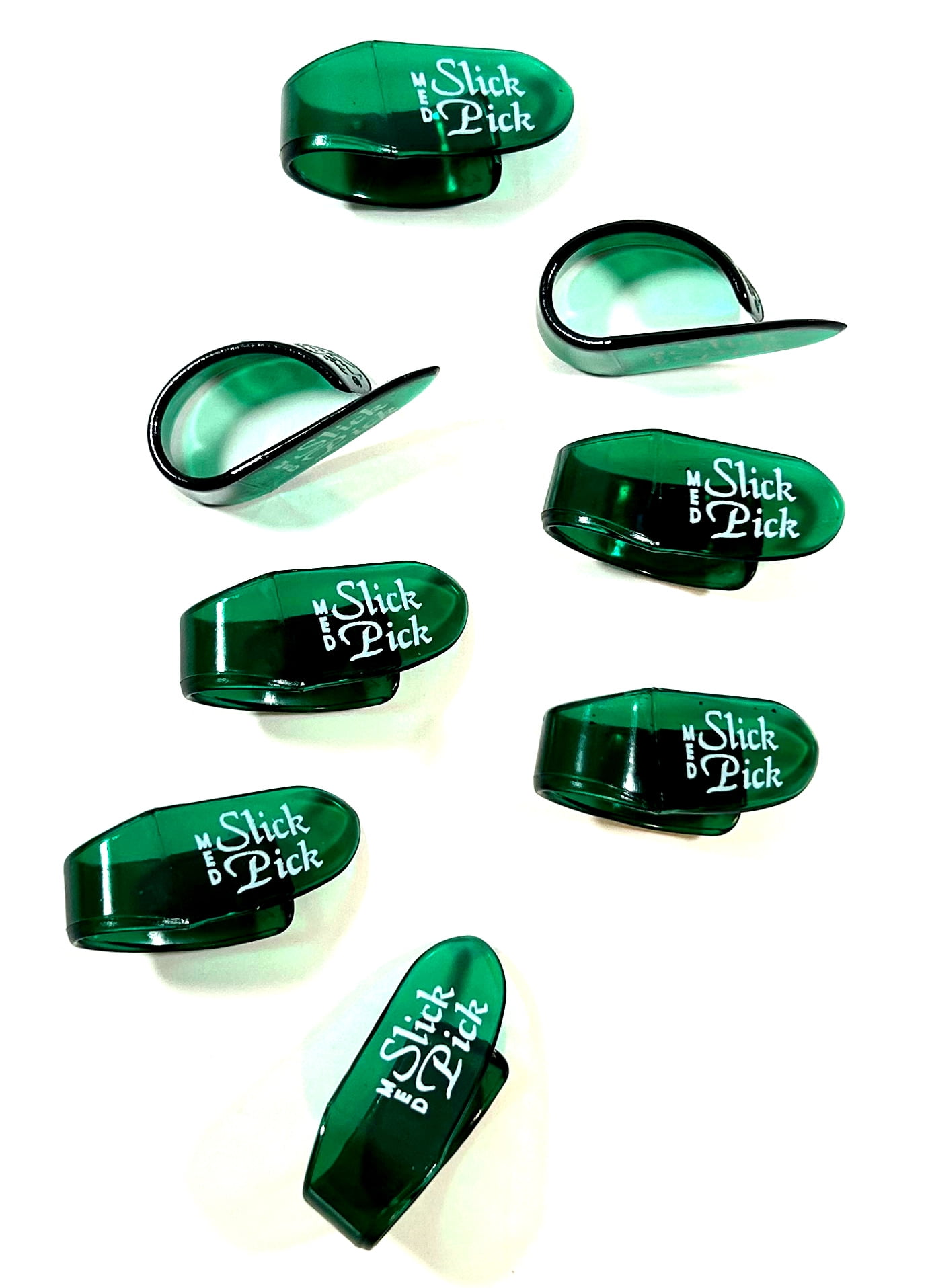 Fred Kelly Picks Thumb Slick Picks Poly Medium 8 Pack - Walmart.com