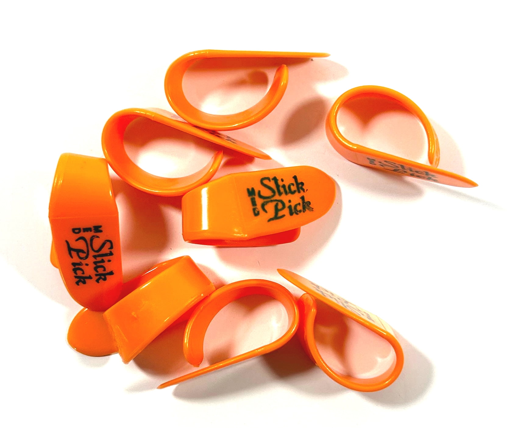 Fred Kelly Thumb Picks Slick Picks 8 Pack Delrin Medium - Walmart.com