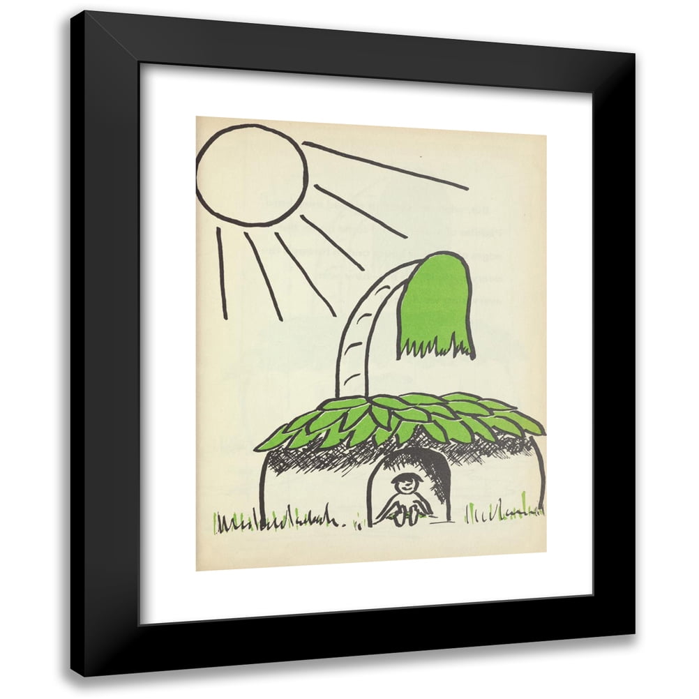 Fred Ketchum 15x18 Black Modern Framed Museum Art Print Titled - Stick ...