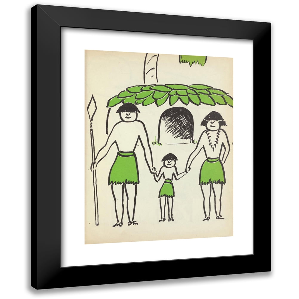 Fred Ketchum 19x24 Black Modern Framed Museum Art Print Titled - Stick ...