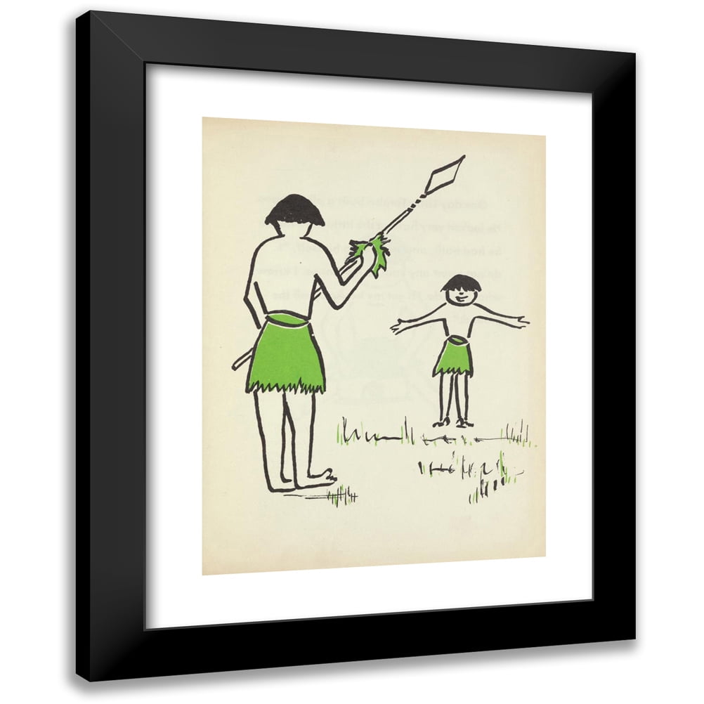 Fred Ketchum 19x24 Black Modern Framed Museum Art Print Titled - Stick ...