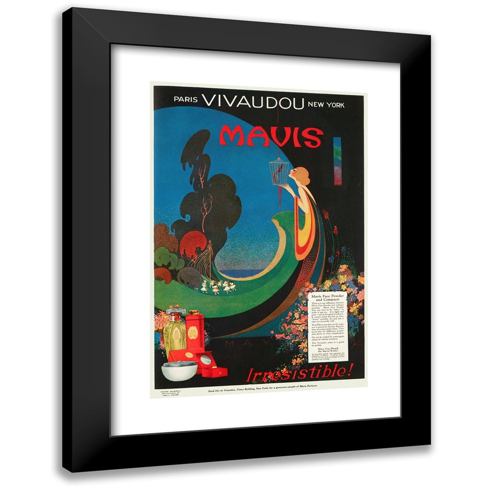 Fred L. Parker 17x24 Black Modern Framed Museum Art Print Titled ...