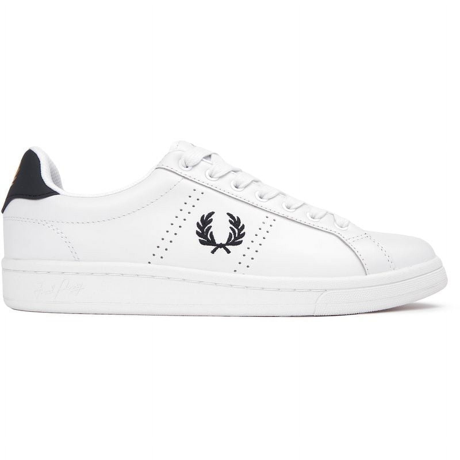 Fred Perry Male White Tennis Shoe White Sizes UK 1-15 - Walmart.com