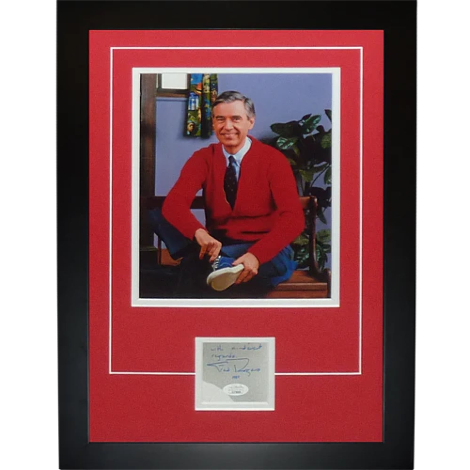 Fred Rogers Autographed Mister Rogers Neighborhood Signature Series ...