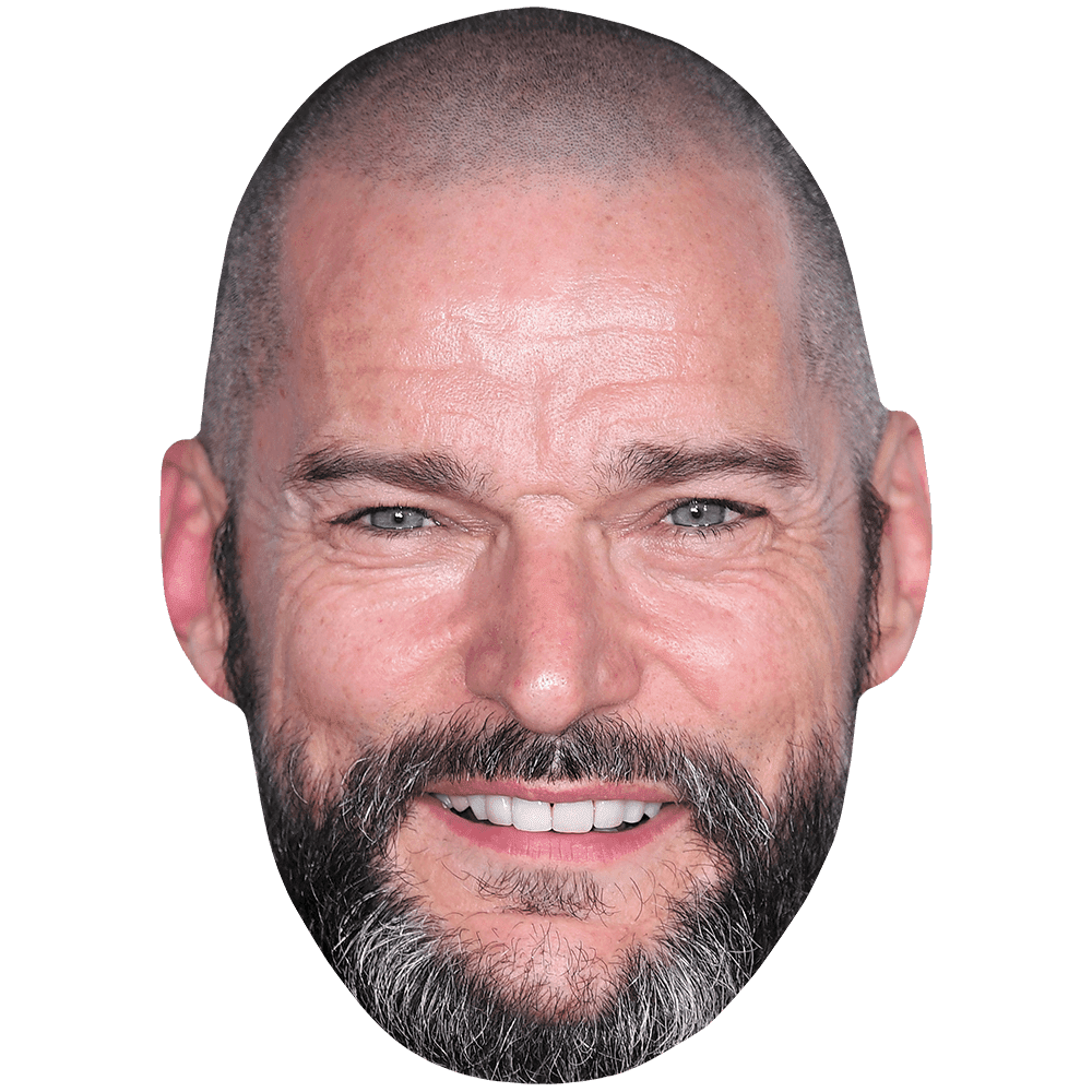 Fred Sirieix (Smile) Celebrity Mask, Flat Card Face, Fancy Dress Mask ...