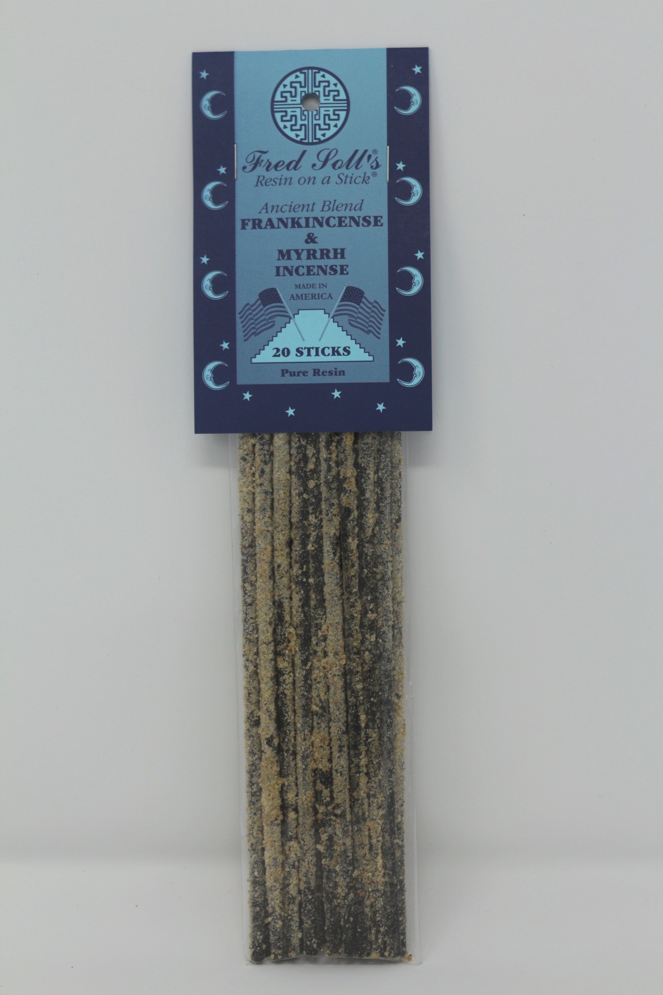 Fred Soll's Ancient Blend Frankincense & Myrrh Incense Sticks, Long ...
