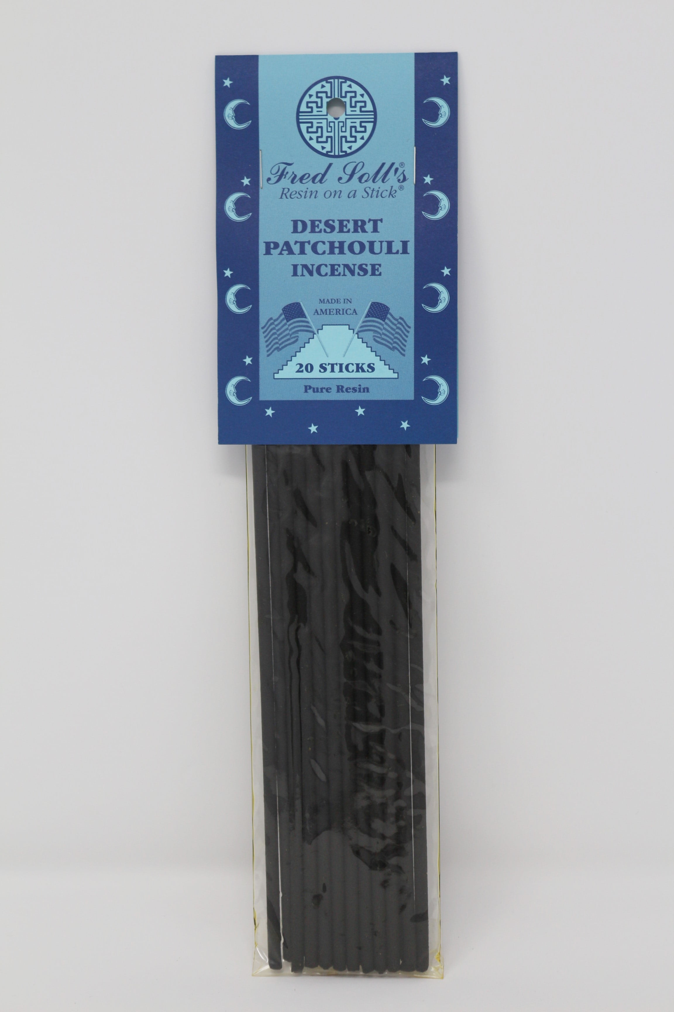 Fred Soll's® resin on a stick® Desert Patchouli Incense (20) - Walmart.com