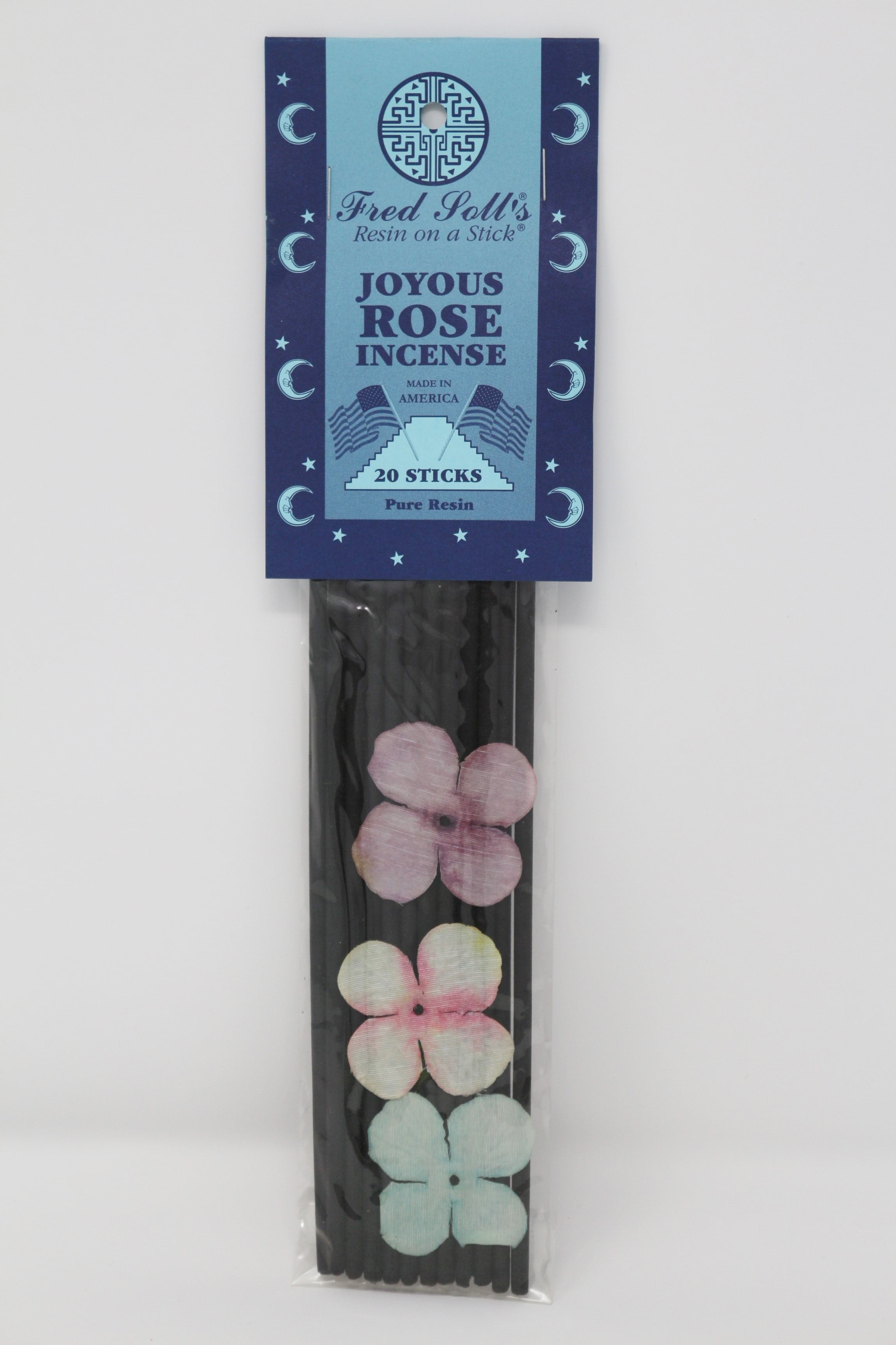Fred Soll's® resin on a stick® Joyous Rose Incense (20) - Walmart.com