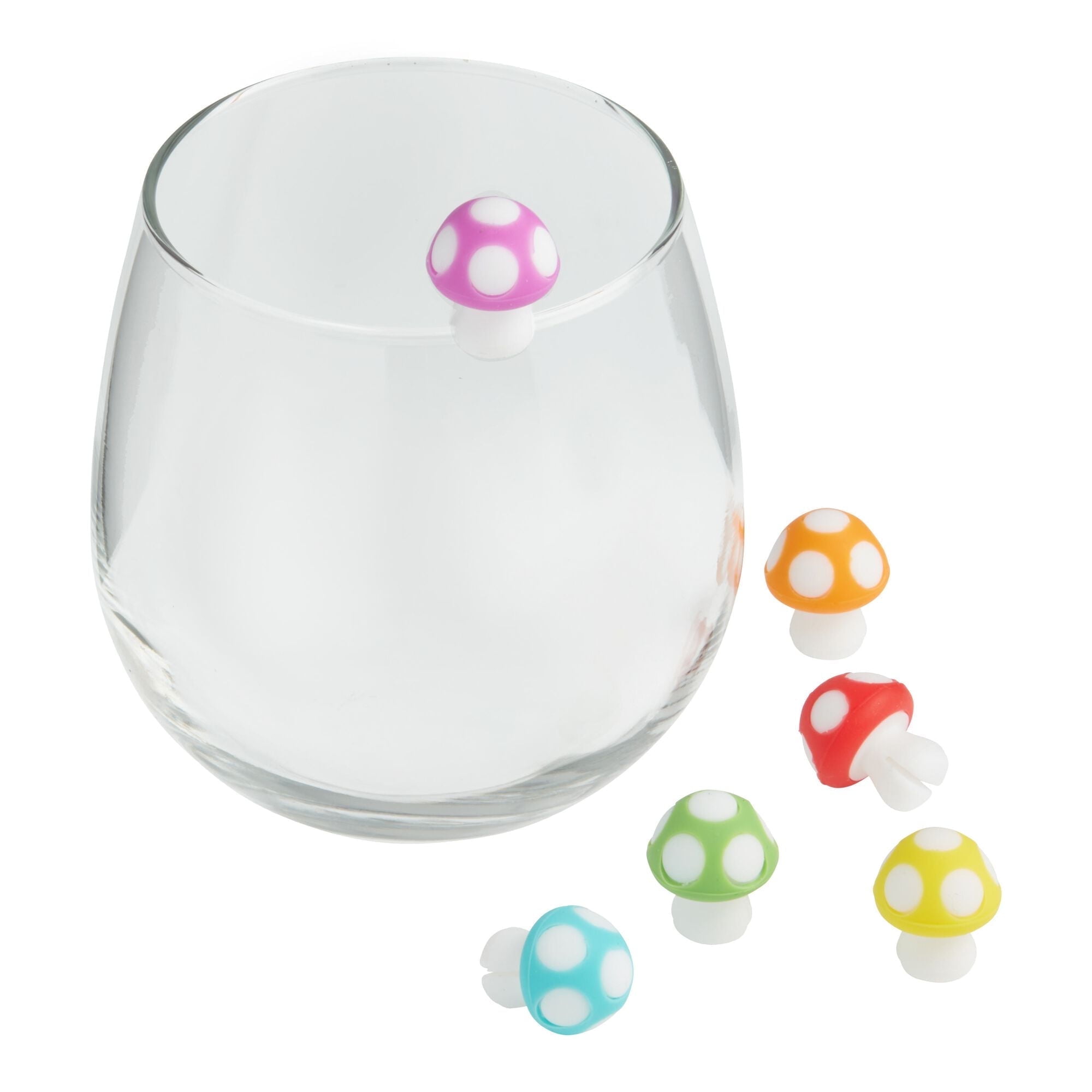 Fred Tiny Toadstools Glass Markers - Walmart.com