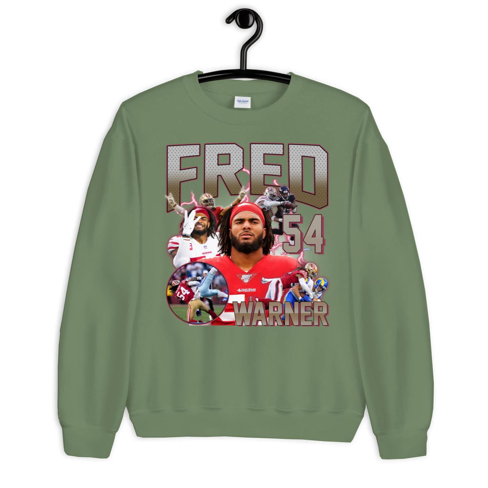 Fred Warner Shirt Shirt Vintage Fred Warner Graphic Tee Jersey Bootleg ...