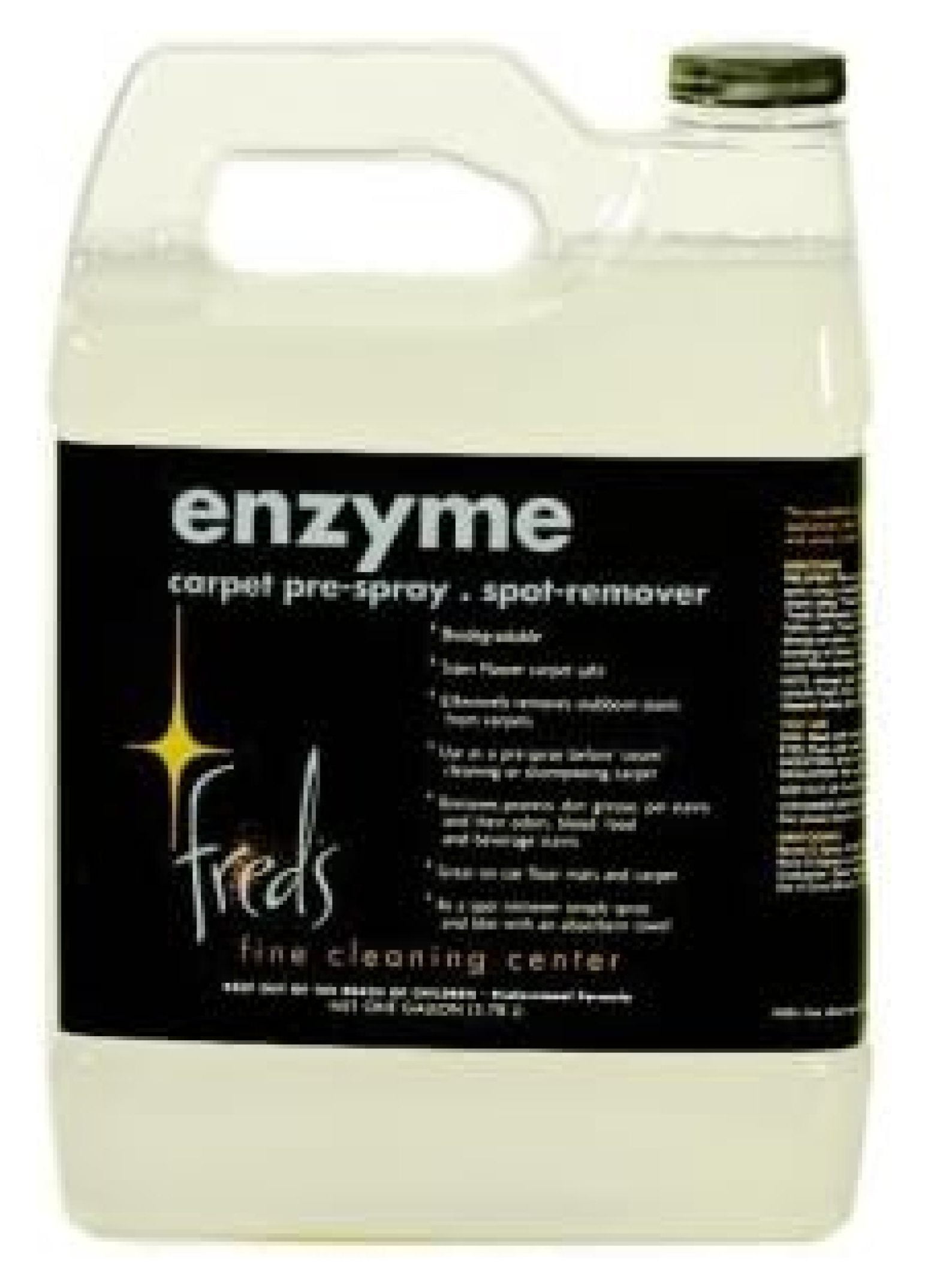 Fred's Enzyme Carpet Pre-Spray Spot Remover Gallon - Walmart.com