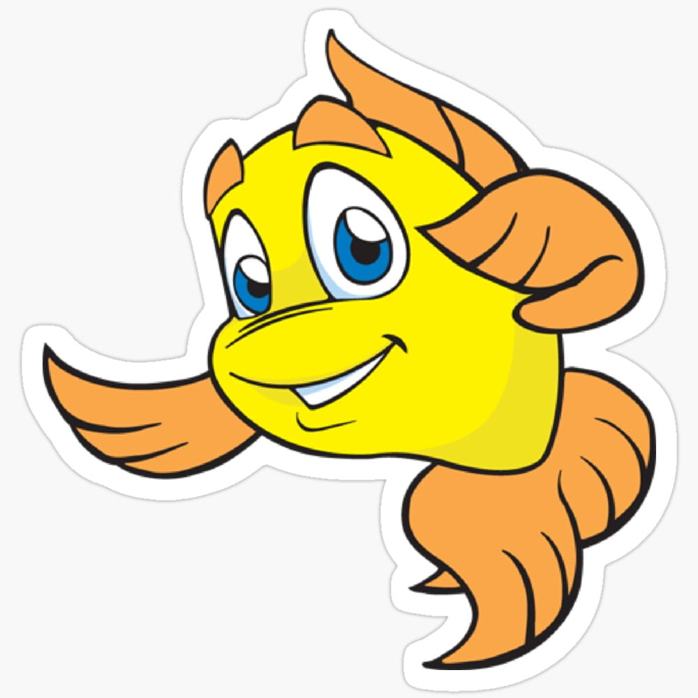 Freddi Fish (Humongous Entertainment Game) Sticker Phone Decal Water ...