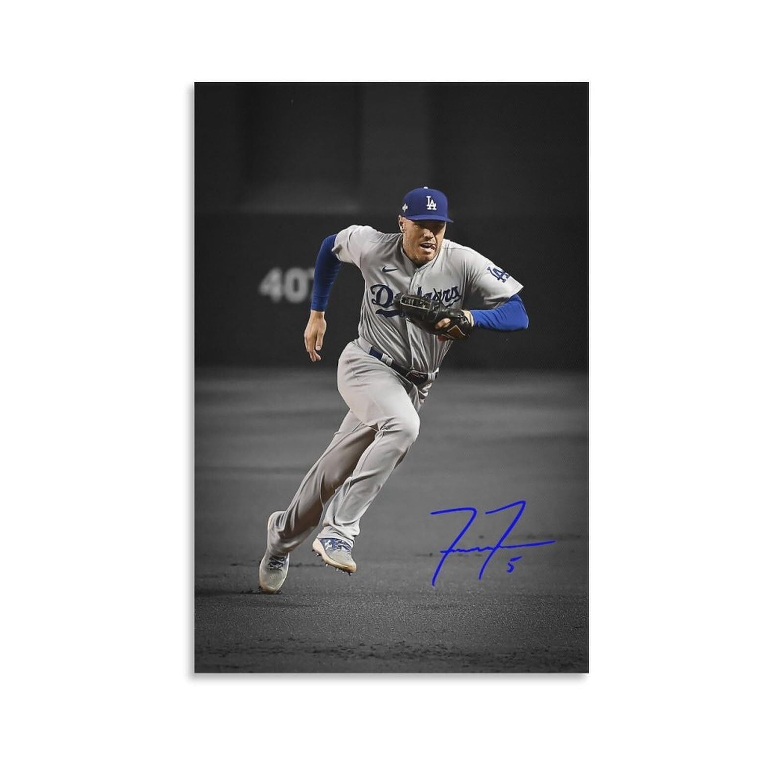 Freddie Freeman American Baseball Players Sports Celebrity Canvas Wall ...